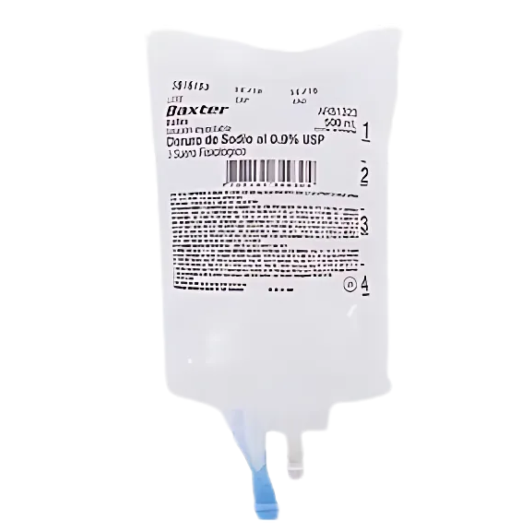 Suero Fisiológico Baxter 9 mg/ml para uso IV — Gut Salud