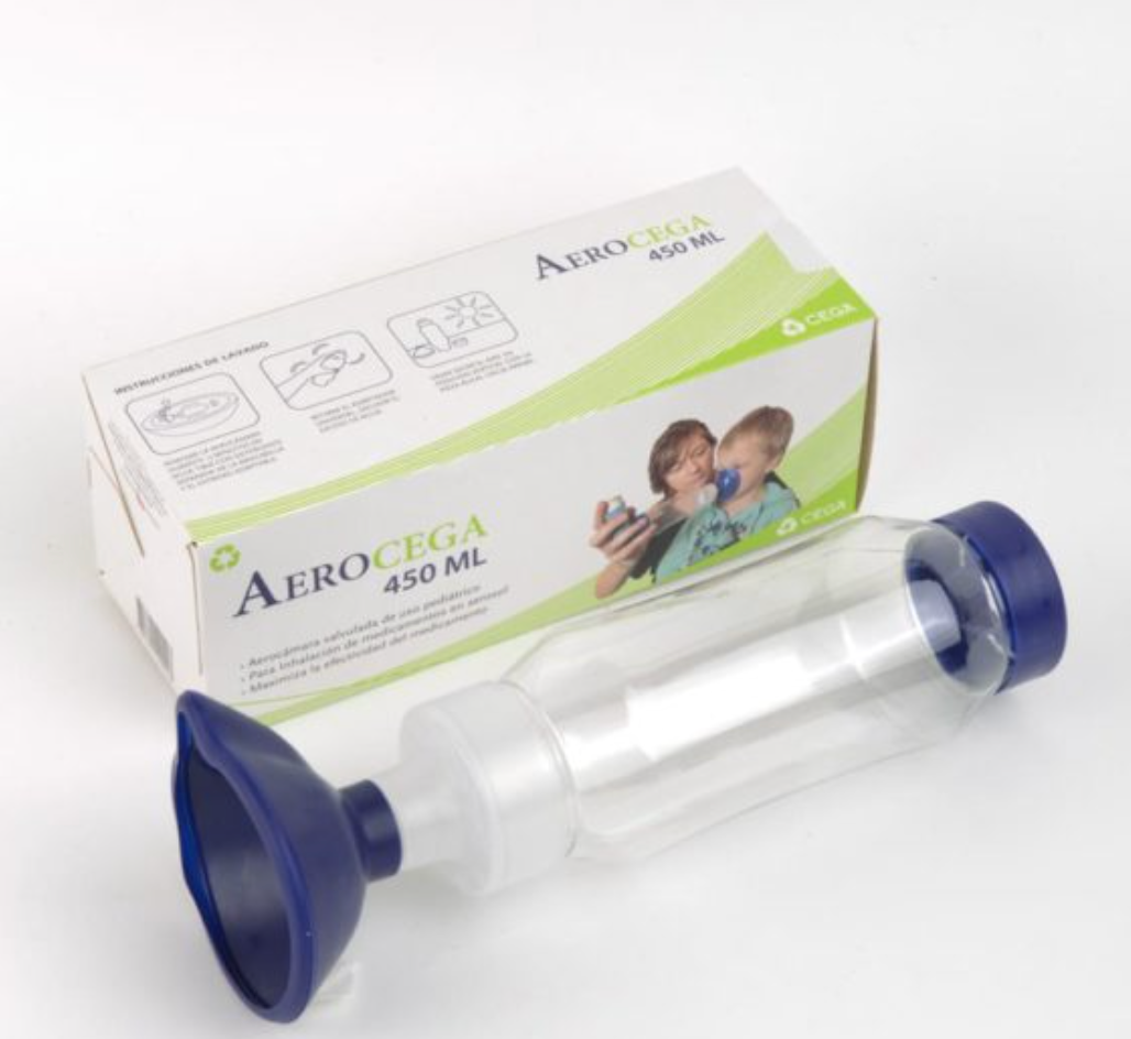 Aerocamara valvulada, pediátrica — Gut Salud